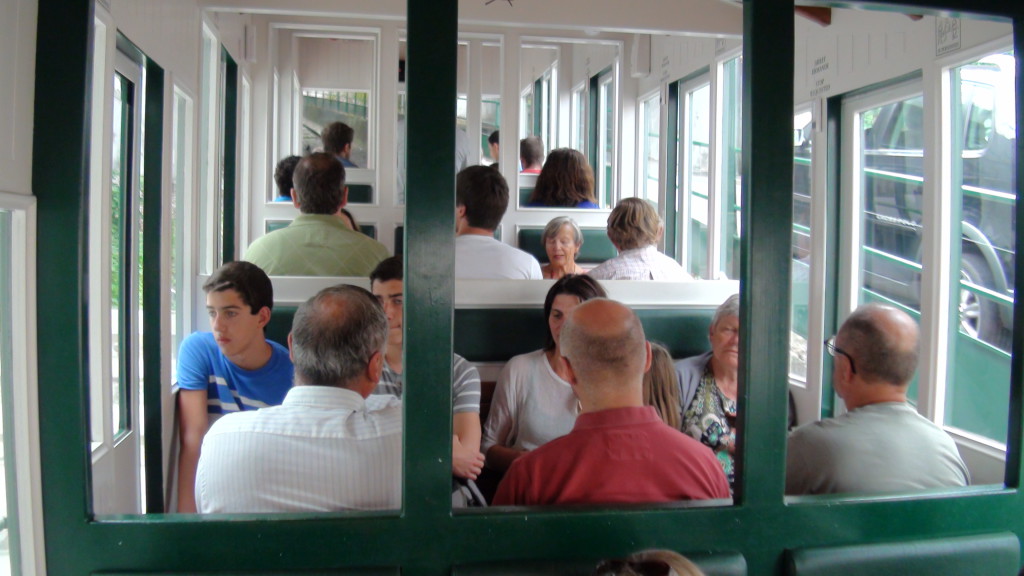 Funiculaire - Évian-les-bains, cité de Haute-Savoie, France